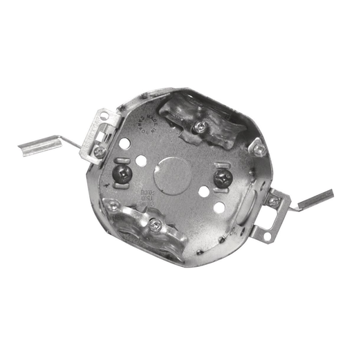 4 IN. OCTAGON BOX, 1-1/2 IN. DEEP, 15 CU. IN., WITH SWING ARM REWORK ...