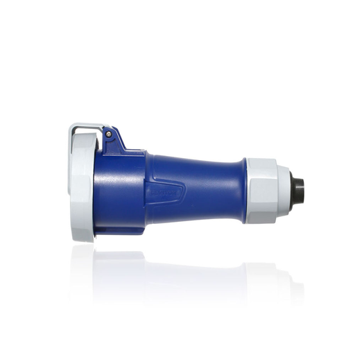 LEV Series IEC Pin & Sleeve Connector with Screwless Clamp Assembly