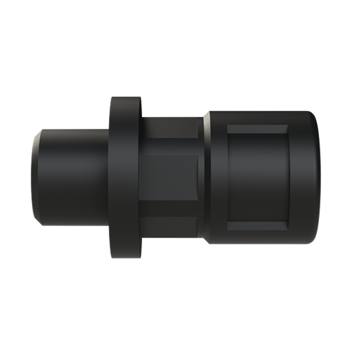 COND FTNG STR M12 NW7 IP68 BLK