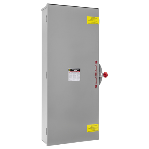 Safety Switch Double Throw Non Fusible 400a 240 Vac 250 Vdc 3
