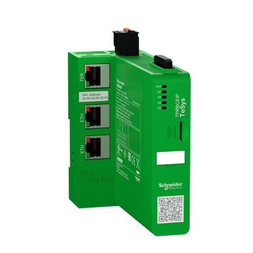 Schneider Electric TPRBCEIP TeSys Island Bus Coupler, 24VDC, Ethernet ...