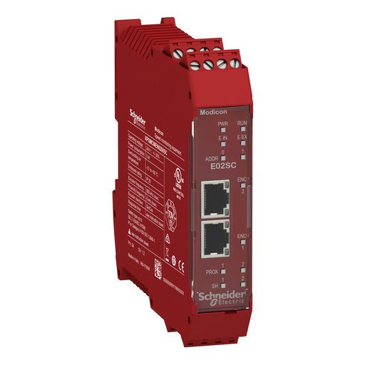 Schneider Electric XPSMCMEN0200SC Safe Speed Monitoring Module, 2 ...