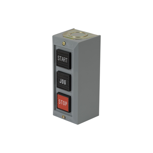 PUSH BUTTON, TYPE B, STANDARD DUTY CONTROL STATION, 5A, 600 VAC, START ...