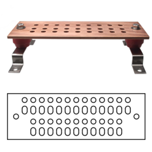 COPPER GROUND BAR/BUS BAR | Province Electric Supply
