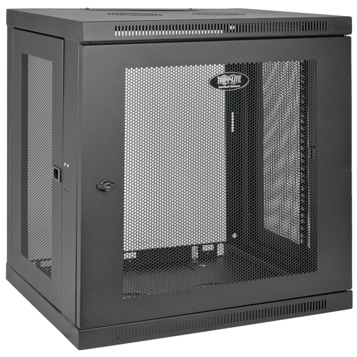SMARTRACK 12U LOW-PROFILE SWITCH-DEPTH WALL-MOUNT RACK ENCLOSURE CABINET
